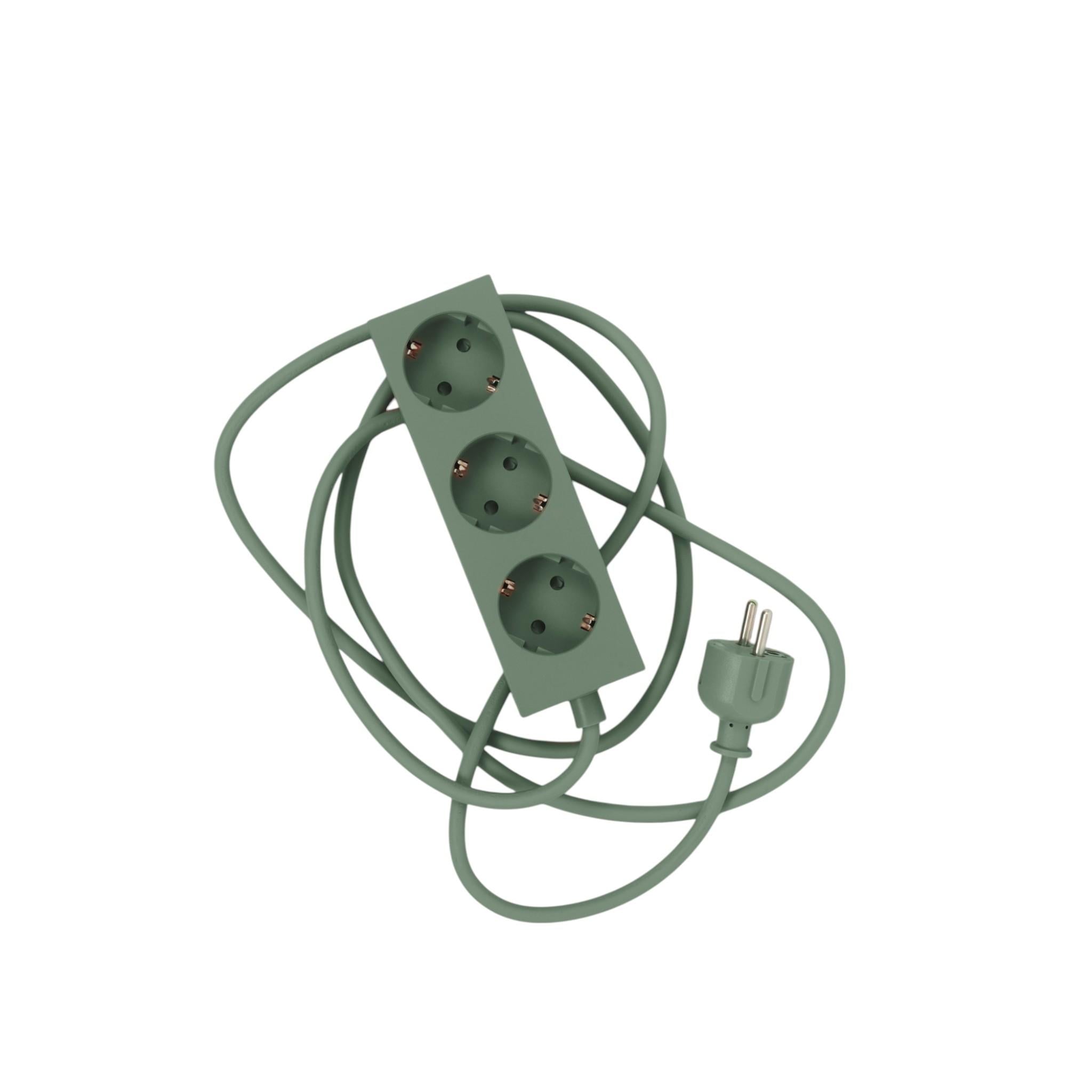 Power Bar 2 meters - Mossy Green - Pedestal – industrialkonzept