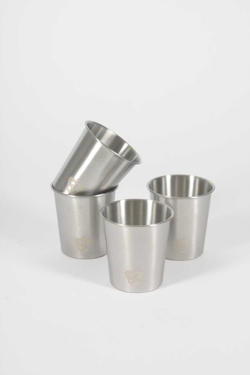 Steel Cup - Stainless Steel Cup Set - NIKO JUNE – industrialkonzept