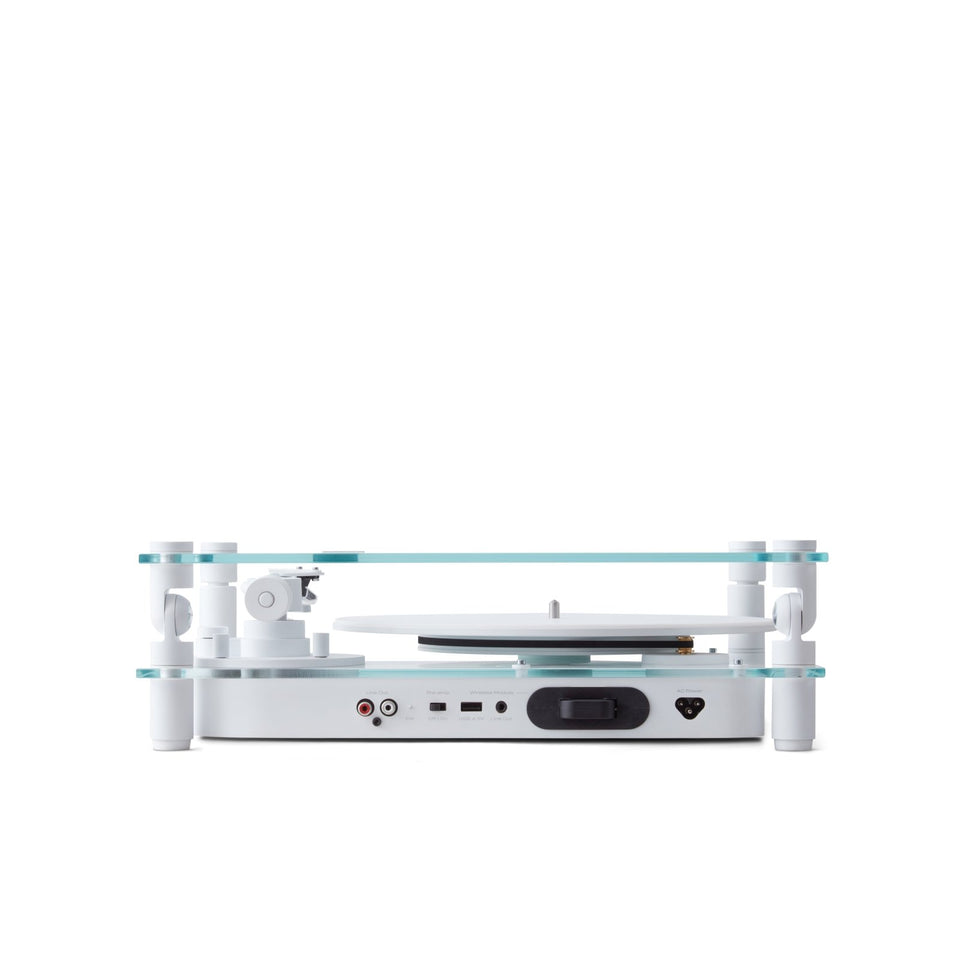 Transparent Turntable - White - Transparent – industrialkonzept
