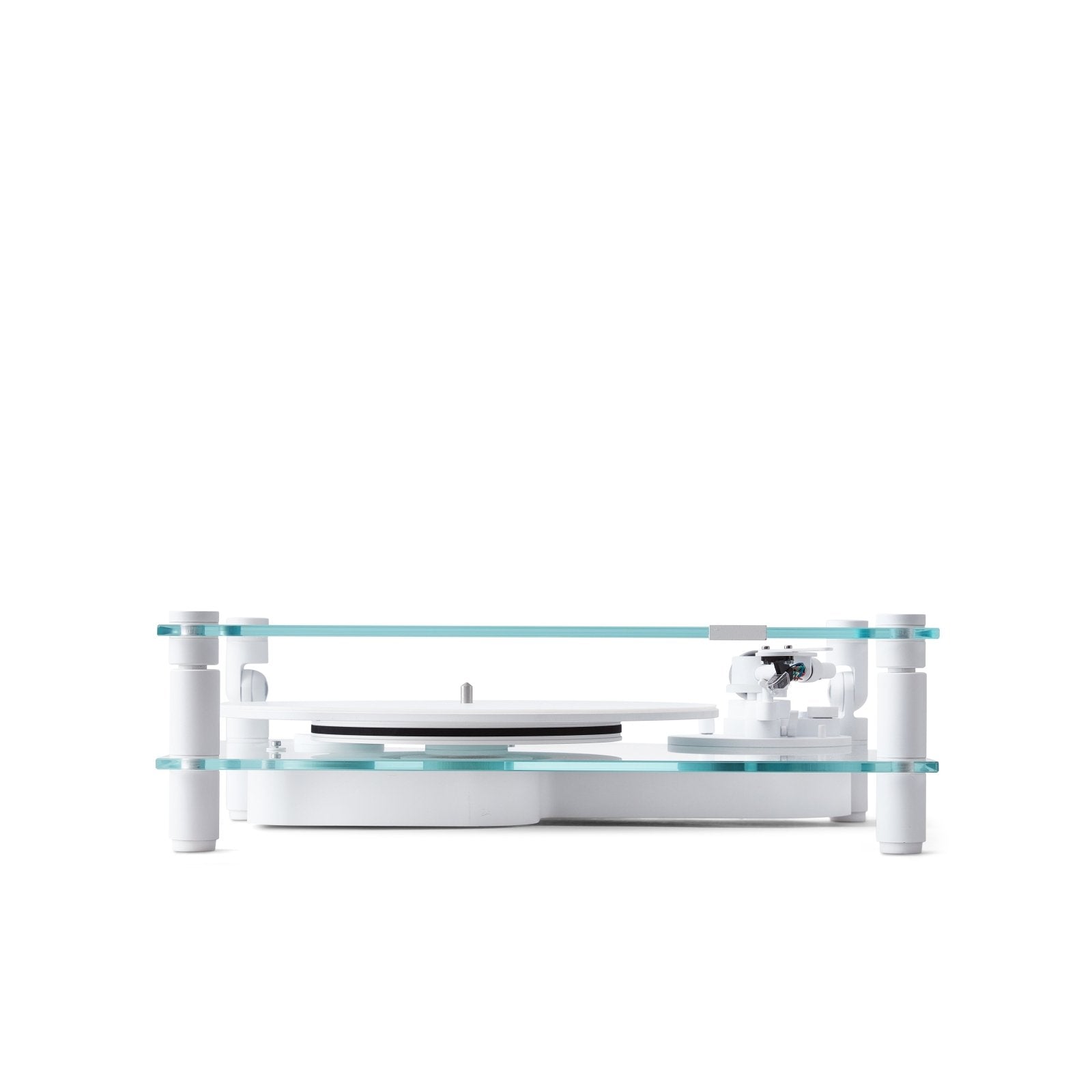 Transparent Turntable - White - Transparent – industrialkonzept